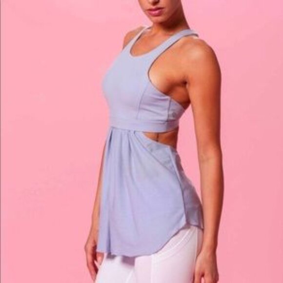 POPFLEX | Tops | 325 Popflex Goddess Workout Halter Tank Top 4 Open ...